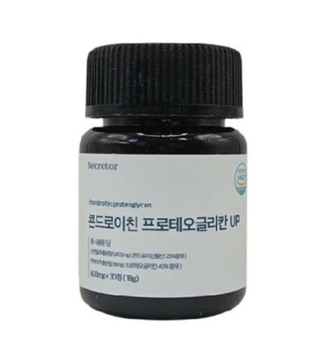 시크리터 콘드로이친 프로테오글리칸 Up 600mg X 30정 티몬
