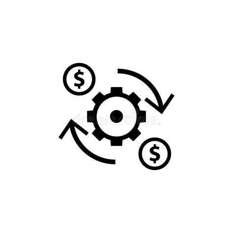 Costs Optimization Outline Icon Stock Vector Illustration Of Element Business 159532463