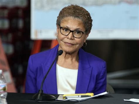 Report La Mayor Karen Bass Edits Out Qanda From Press Conferences