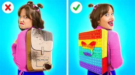 وسایل مدرسه ثروتمند و فقیر با 123 Go