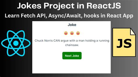 Build Jokes App In React Reactjs Tutorial With Fetch Api Asyncawait And Hooks Youtube