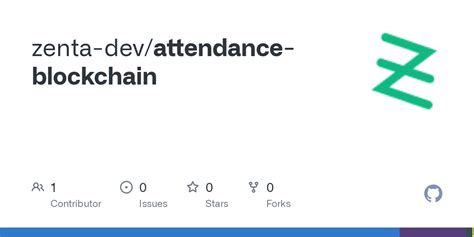 Github Zenta Dev Attendance Blockchain