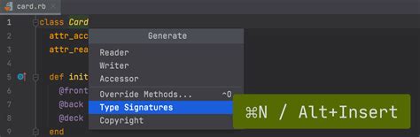 working with rbs in rubymine the rubymine blog