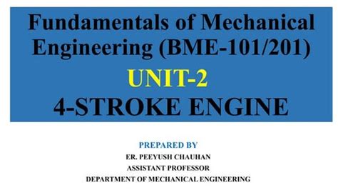 2 Stroke Internal Combustion Engine Pptx