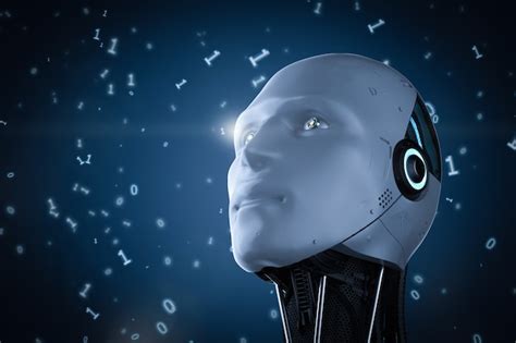 Premium Photo 3d Rendering Robot Learning Or Machine Learning With