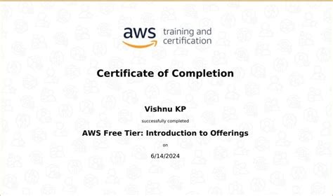 Vishnu K P On Linkedin Aws Innovation Goals