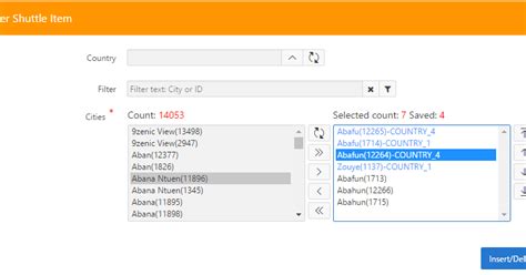 Oracle Apex Capabilities Oac Super Shuttle Item