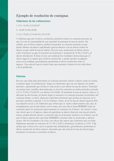 Ap2 Ejemplo De Resolución Ejemplo De Resolución De Consignas Soluciones De Las Estimaciones
