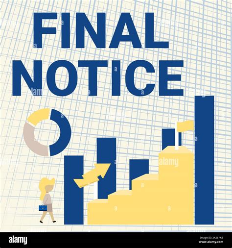 Text Showing Inspiration Final Notice Word For Formal Declaration Or Warning That Action Will