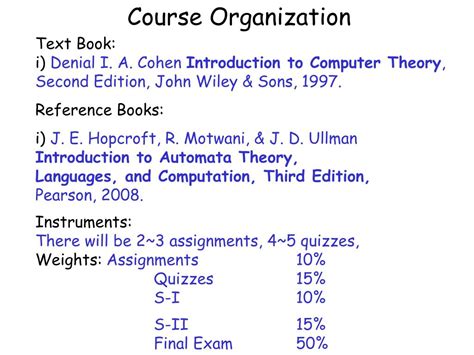 ppt csc312 automata theory lecture 1 introduction powerpoint