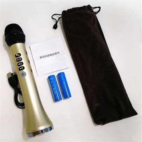 L 698 Karaoke Microphone And Bluetooth Speaker In Bd Formalbd