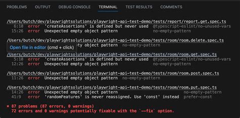The Definitive Guide To Api Test Automation With Playwright Part Adding Eslint Prettier