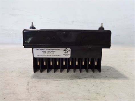 Ge And Instrument Transformers Inc Ft Test Switch Ft 089 Lot Of 3