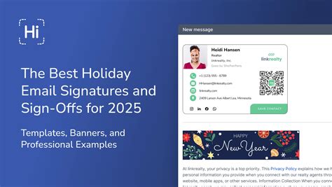 The Best Holiday Email Signatures And Sign Offs For 2025 Templates