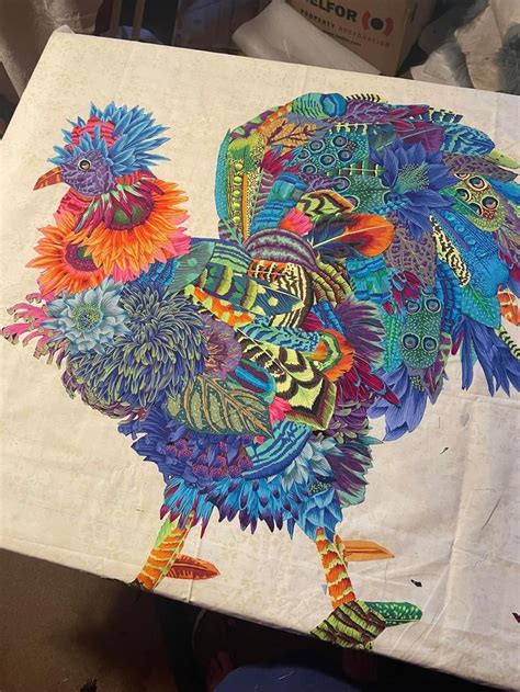 Doodle Doo Rooster Collage