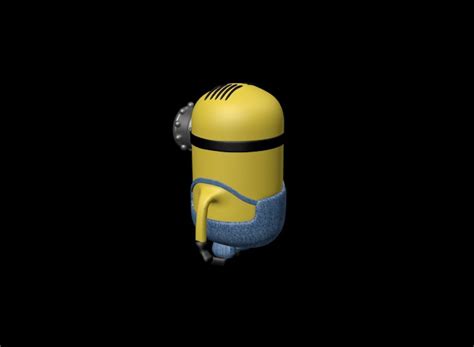 Minion 3d Model 3d Printable Cgtrader