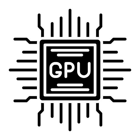Gpu Vector Icon Vector Art At Vecteezy