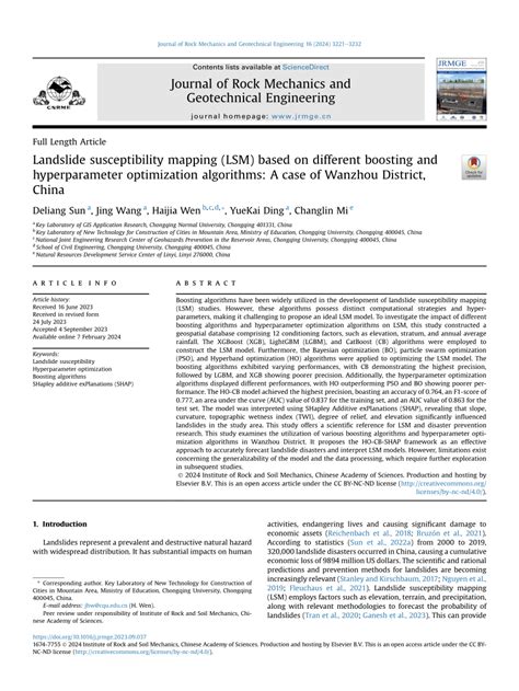 Pdf Landslide Susceptibility Mapping Lsm Based On Different