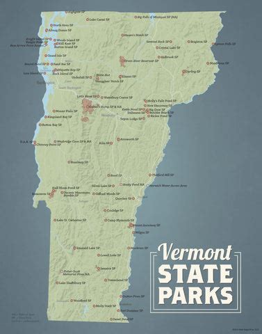 Vermont State Parks List Best Maps Ever