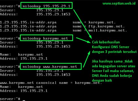 Tutorial Cara Termudah Instal Konfigurasi DNS Server Di Debian 4 5 6 CLI