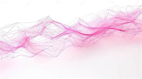 Abstract Visualization Of A Neural Network Post Deep Learning In An Ai