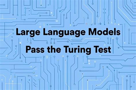 Large Language Models Pass The Turing Test John Gavazzi Psyd Abpp