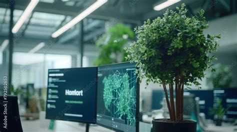 Connected Future A Low Angle View Of Smart Home Iot Ecosystem With Various Devices And