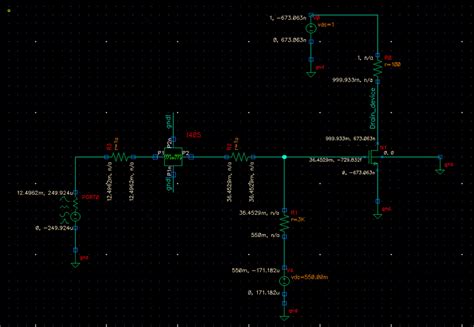 Problem When Using Rfde Momentum Blocks In Cadence Drop Across Resistance Wo Any Current Rf