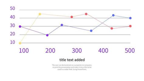 How To Create A Line Graph With Color Coded Data Points Powerpoint