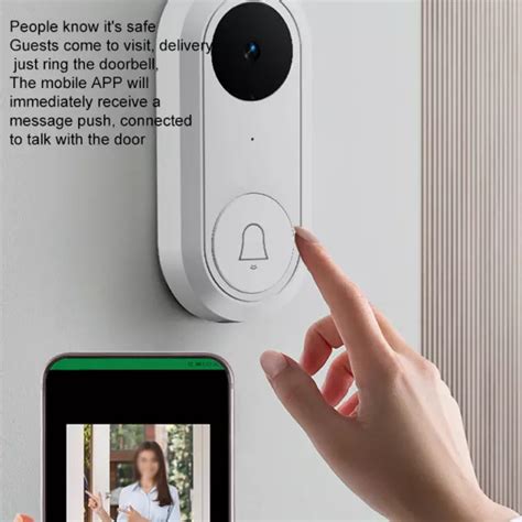Rechargeable Wireless Smart Doorbell With Ai Detection And Cloud Storage £24 40 Picclick Uk