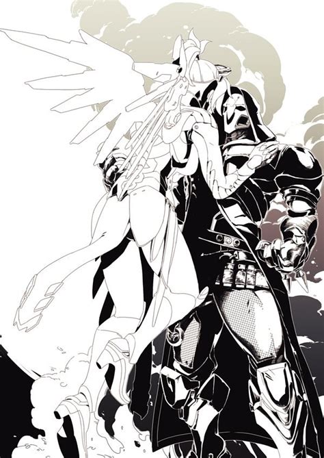 Blizzard Fandoms Mercy Overwatch Reaper Overwatch