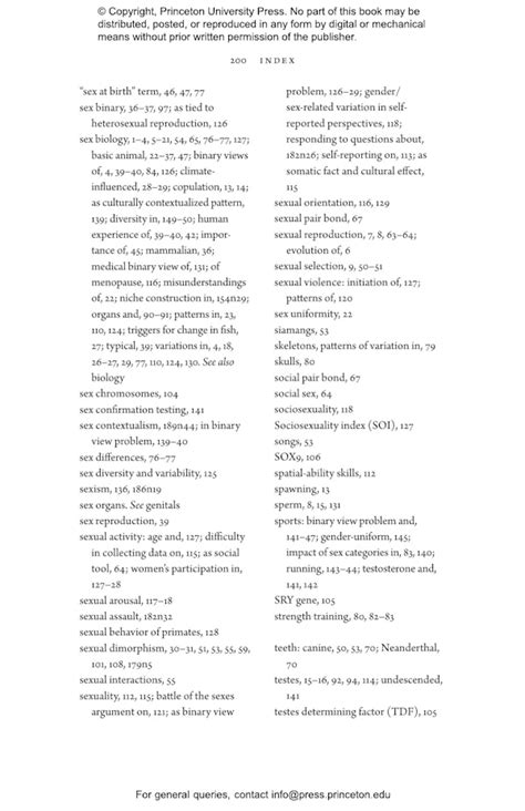 Sex Is A Spectrum Princeton University Press