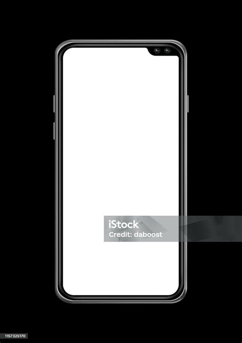모든 화면 빈 스마트 폰 모형은 검은 색으로 격리 3d 렌더링 0명에 대한 스톡 사진 및 기타 이미지 0명 2019년 3차원 형태 Istock