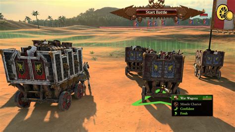 Empire War Wagon Units Are All Using The Ror Unit Textures Total War