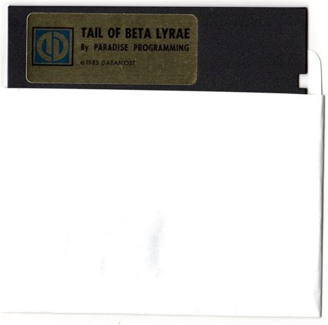 The Tail Of Beta Lyrae Cover Or Packaging Material Mobygames