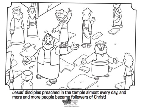 Acts 6 Coloring Page Pin By Gabriella Toth On Sunday School Sunday