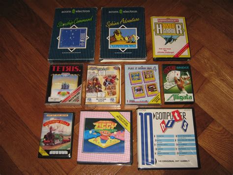 Acorn Electron Software Cassette Nightfall Blog