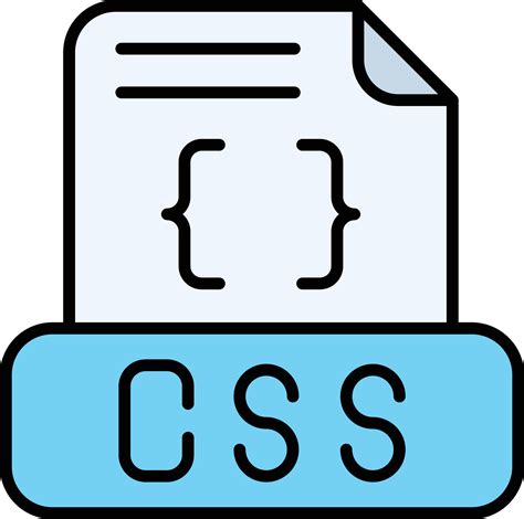 Css File Vector Icon Vector Art At Vecteezy