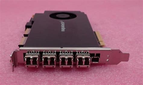 Napatech Nt40e3 4 Ptp 4 Port 10gbe Packet Analysis Smart Network Interface Card