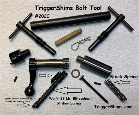 Ruger 77 22 And 77 17 Bolt Action Shims Trigger Kits Springs