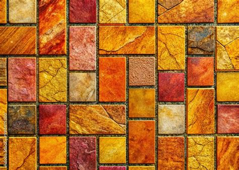 Ilustración De Stock Seamless Tileable Floor Texture With Natural Stone Pattern For Design And