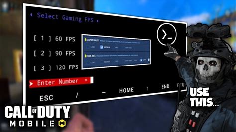 gfx tools for cod mobile 60 upto 120 fps in low end device termux