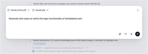 Generate Test Cases With Ai Lambdatest
