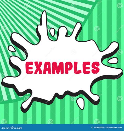 Conceptual Display Examples Business Showcase Photo Sample Model To Follow Guide Explanation