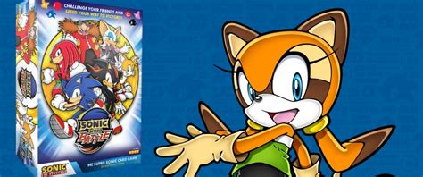 cast off with marine in the sonic speed battle card game merch sonic stadium