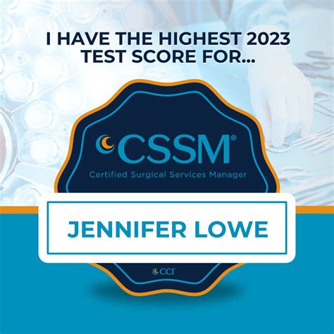 Cssm Certified Surgical Services Manager On Linkedin Topscorer