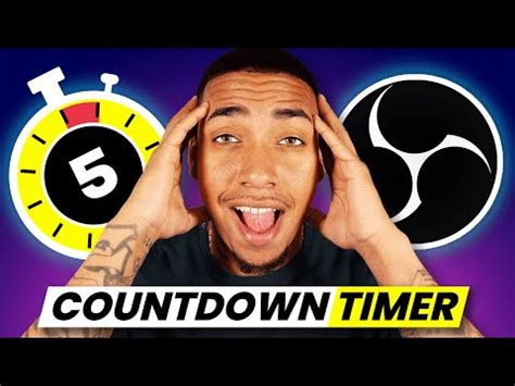 How To Add A Countdown Timer Using OBS Studio 2024