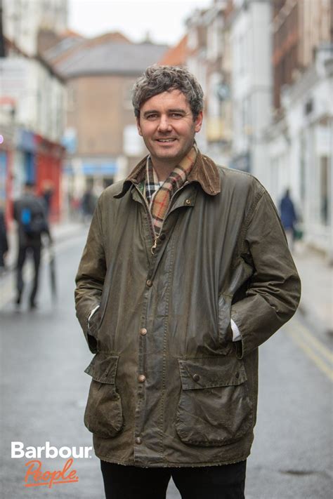 Barbour People Lookbook York Barbour Wax Jacket Barbour Waxed