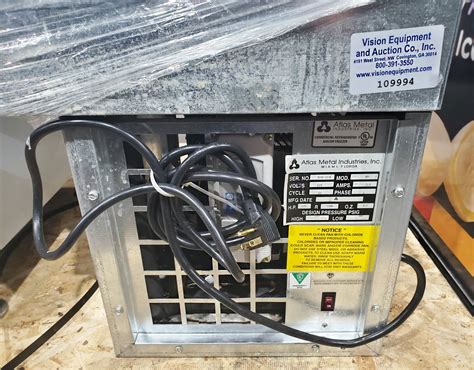 Atlas Metal Rm 1 Self Contained Insulated Drop In Refrigerated Cold Pan