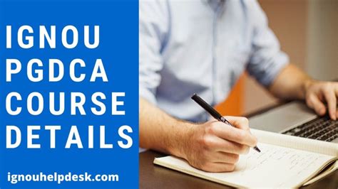 Ignou Pgdca Course 2024 Session Eligibility Syllabus Fees